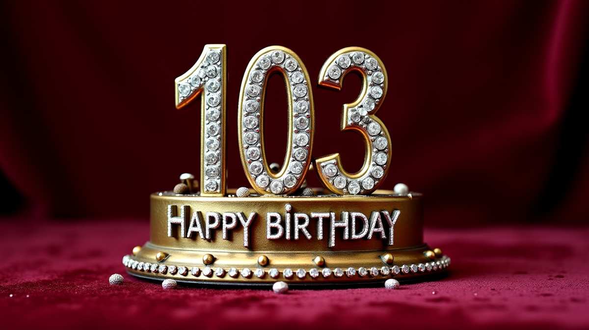 103 years of golden shine. You glow more than a trophy in the sun ...