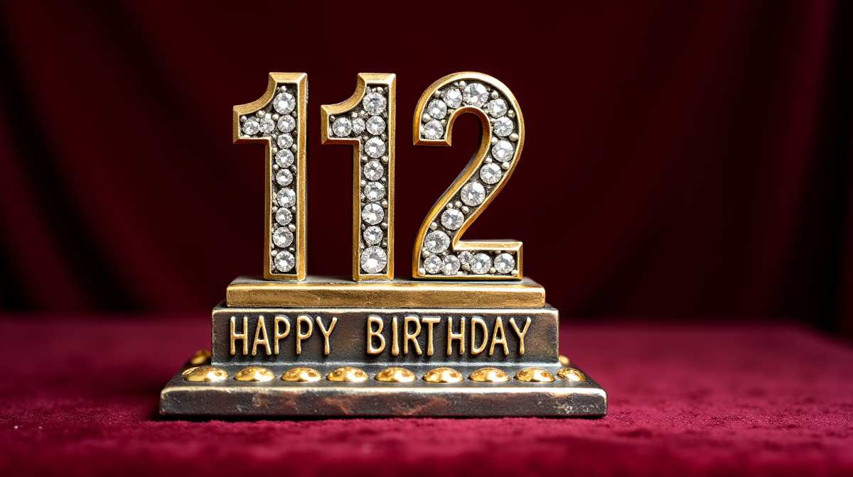 112 years of golden shine. You glow more than a trophy in the sun ...