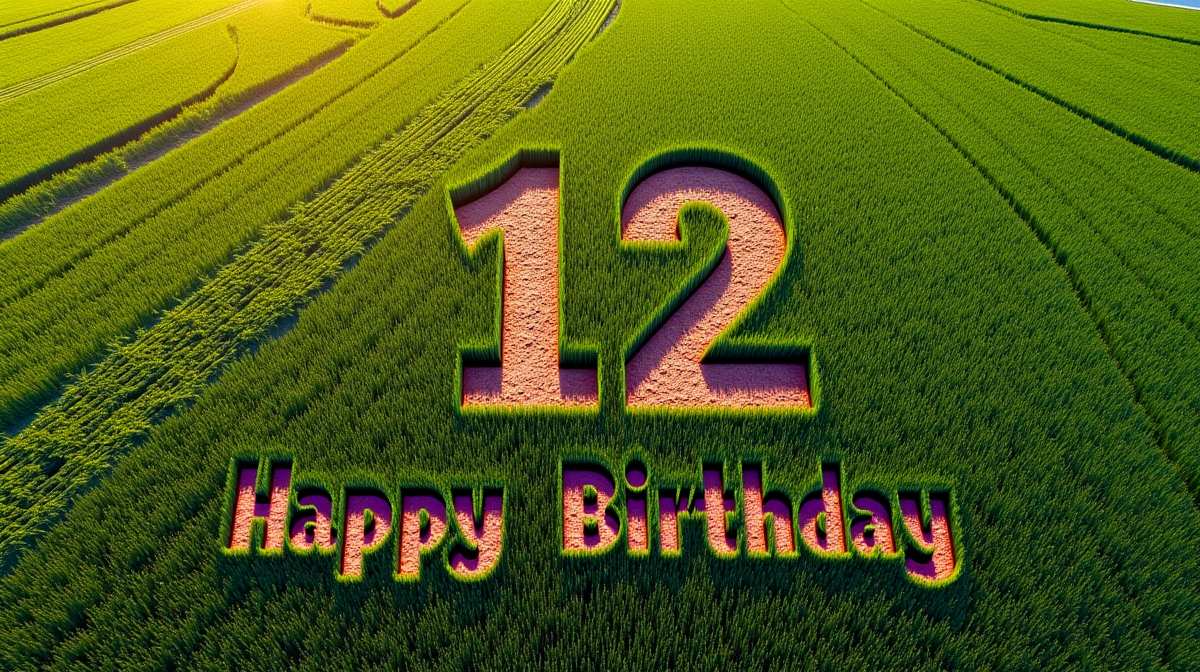 12 years rooted deep. You grow better than most vegetables - wish by age