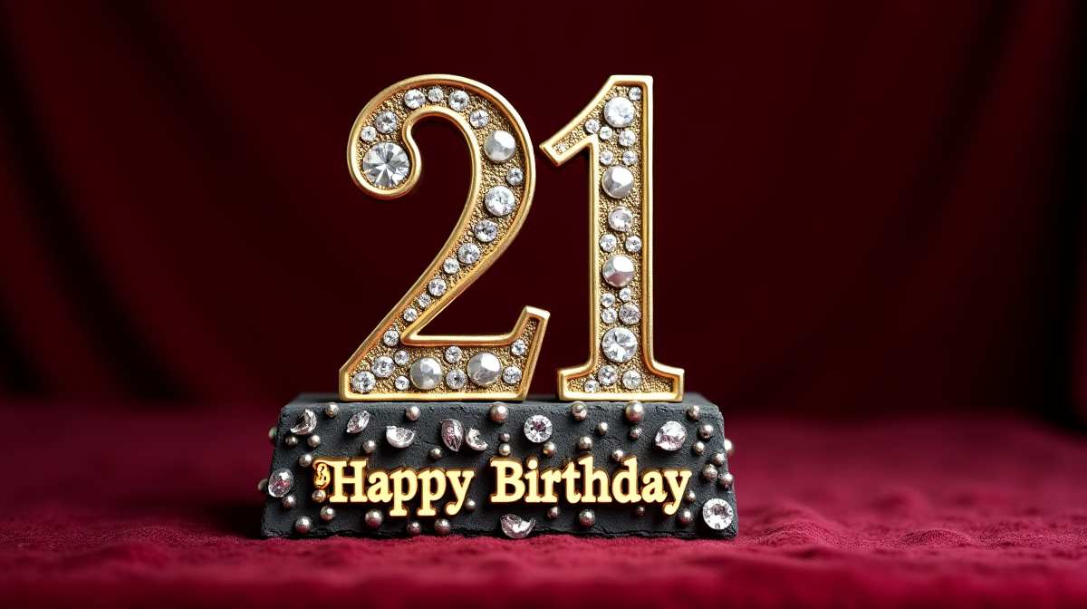 21 years of golden shine. You glow more than a trophy in the sun - wish ...