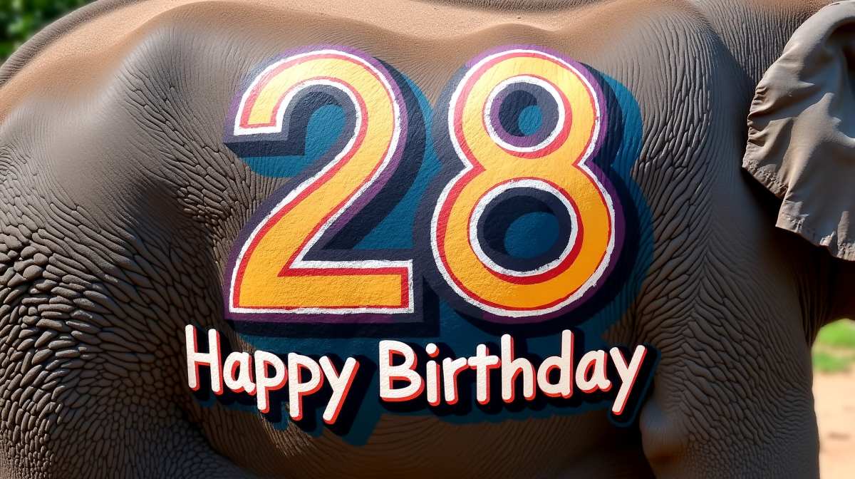 Funny Happy 28th Birthday Wishes - wish by age 😆