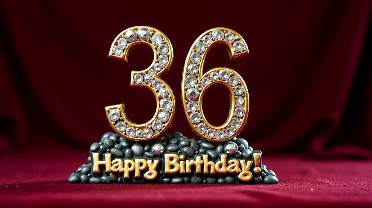 36 years of golden shine. You glow more than a trophy in the sun - wish ...