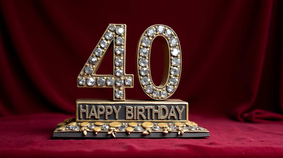40 years of golden shine. You glow more than a trophy in the sun - wish ...