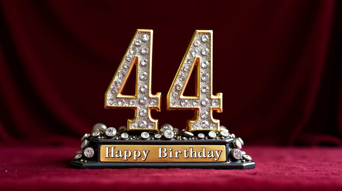 44 years of golden shine. You glow more than a trophy in the sun - wish ...