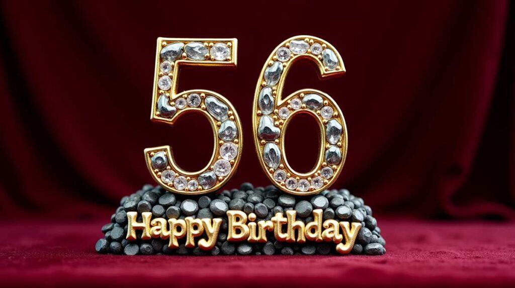 56 years of golden shine. You glow more than a trophy in the sun - wish ...