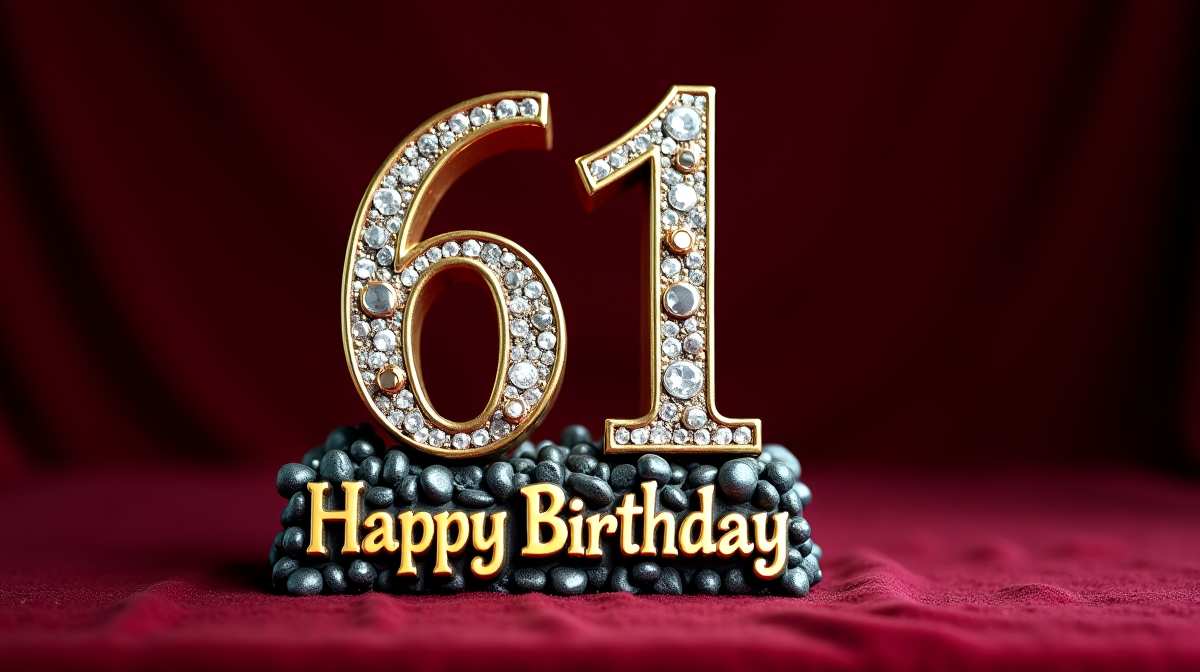 61 years of golden shine. You glow more than a trophy in the sun - wish ...
