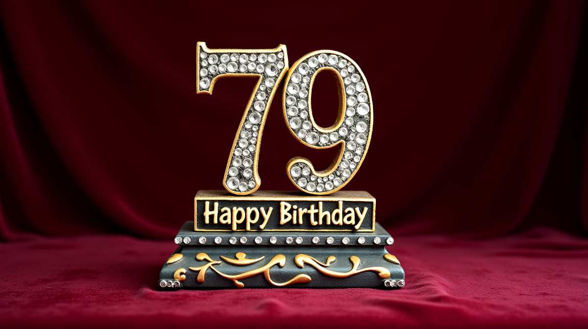 79 years of golden shine. You glow more than a trophy in the sun - wish ...