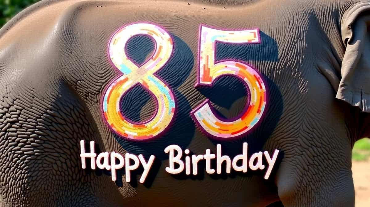Funny Happy 85th Birthday Wishes - wish by age 😆
