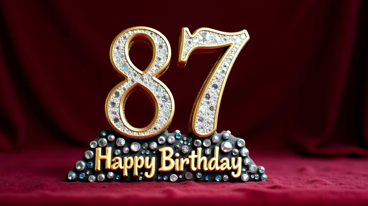 87 years of golden shine. You glow more than a trophy in the sun - wish ...