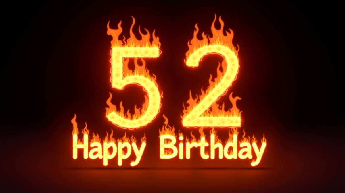 Funny Happy 52nd Birthday Wishes - wish by age 😆